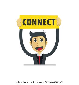 Cartoon Connect Illustration Stock Vector (Royalty Free) 1036699051 ...