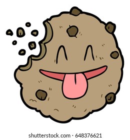 Cartoon Cookie Stock Vector (Royalty Free) 648376621 | Shutterstock