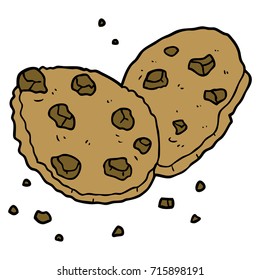 Cartoon Cookies Stock Vector (Royalty Free) 716834881