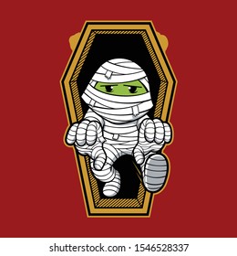 Cartoon Corpse Tshirt Design Stock Vector (Royalty Free) 1546528337 ...
