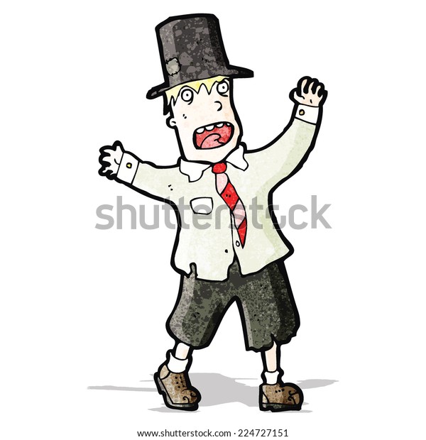 Cartoon Crazy Hobo Stock Vector (Royalty Free) 224727151 | Shutterstock