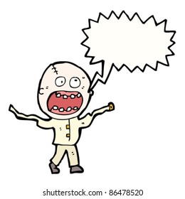 Petrified Boy Cartoon Stock Vector (Royalty Free) 86613538
