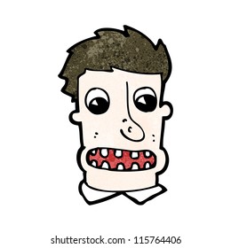 Cartoon Ugly Man Stock Vector (Royalty Free) 110049815