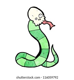 Cartoon Spooky Snake Stock Vector (Royalty Free) 228777280