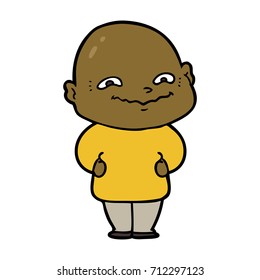 Cartoon Creepy Guy Stock Vector (Royalty Free) 712297123 | Shutterstock