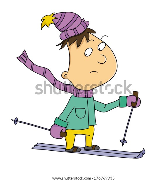 Cartoon Cross Country Runner Vector Stock Vector (Royalty Free ...