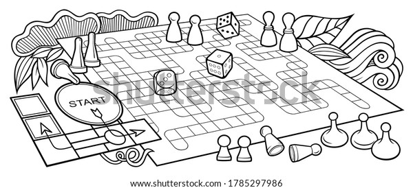 9,068 Board Game Sketch Images, Stock Photos & Vectors | Shutterstock