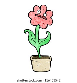 Cartoon Dancing Flower Stock Vector (Royalty Free) 116453542 | Shutterstock