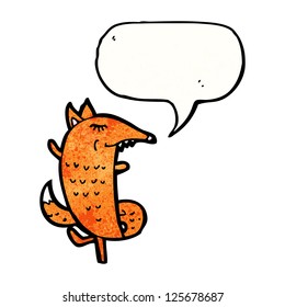 Cartoon Dancing Fox Stock Vector (Royalty Free) 125678687 | Shutterstock