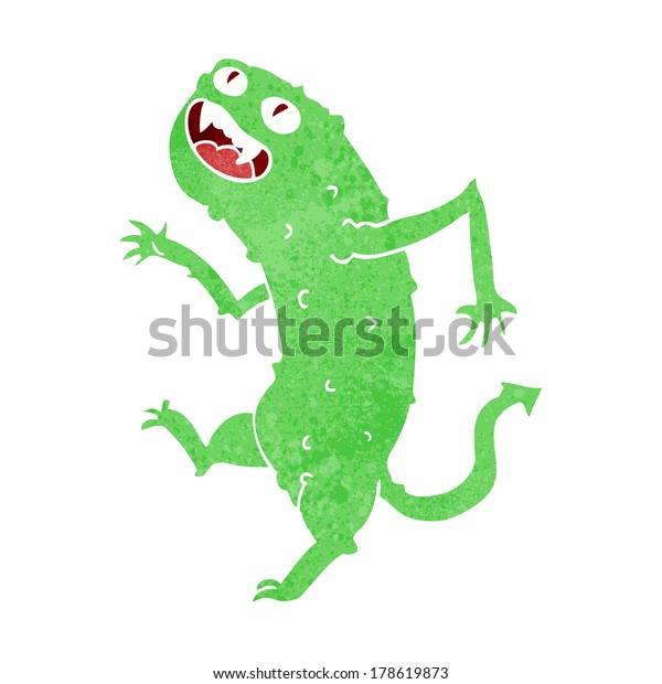 Cartoon Dancing Monster Stock Vector (Royalty Free) 178619873 ...