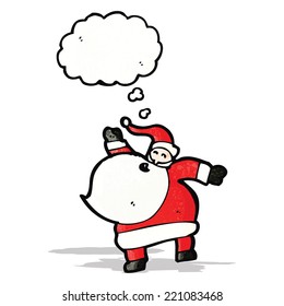 Cartoon Dancing Santa Claus Stock Vector (Royalty Free) 221083468 ...