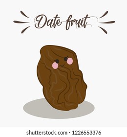 Cartoon Date Fruit Signature Stock Vector (Royalty Free) 1226553376 ...