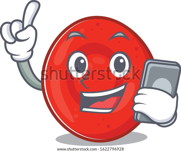 Cartoon Design Erythrocyte Cell Speaking On 스톡 벡터(로열티 프리) 1622796928 ...