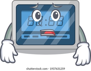 Cartoon Design Style Digital Timer Having Stock Vector (Royalty Free ...