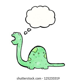 Cartoon Dinosaur Thinking Stock Vector (Royalty Free) 89072623 ...