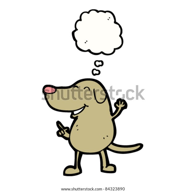 Cartoon Dog Pointing Stock Vector (Royalty Free) 84323890 | Shutterstock