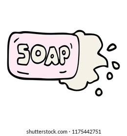 Cartoon Doodle Bar Soap Stock Vector (Royalty Free) 1175442751 ...