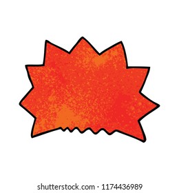 Cartoon Doodle Big Bang Explosion Stock Vector (Royalty Free ...