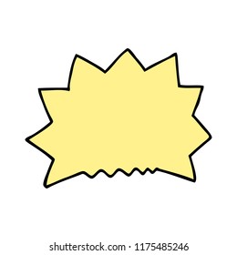 Cartoon Doodle Big Bang Explosion Stock Vector (Royalty Free ...