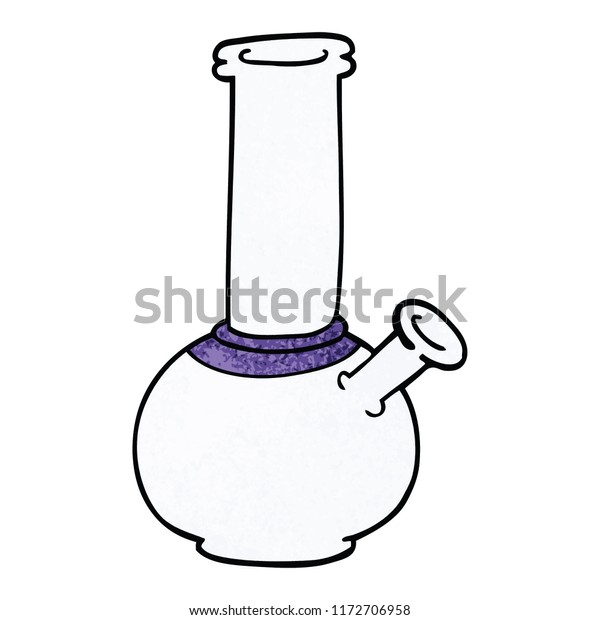 Cartoon Doodle Bong Stock Vector (Royalty Free) 1172706958 | Shutterstock