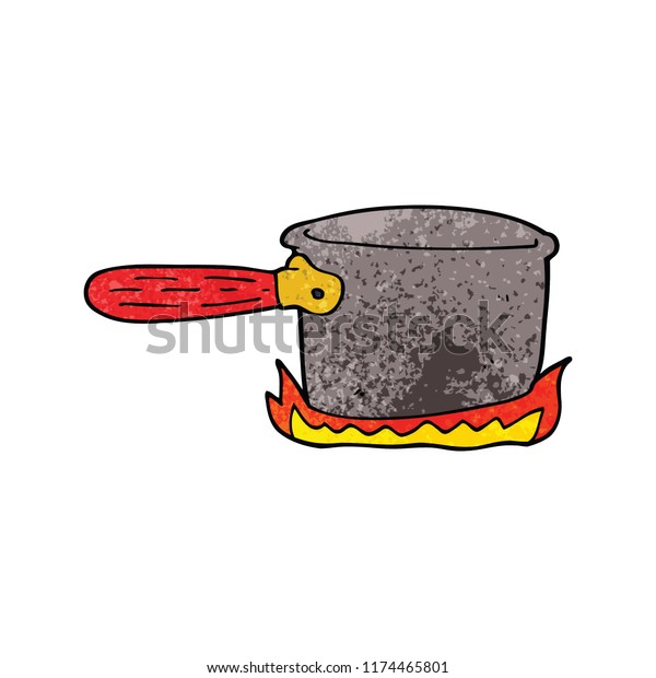 Cartoon Doodle Cooking Pan Stock Vector (Royalty Free) 1174465801 ...