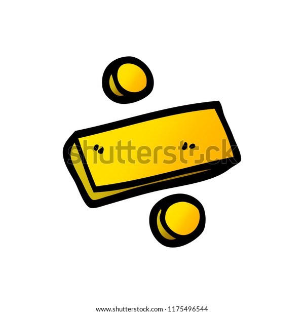 Cartoon Doodle Divide Symbol Stock Vector (Royalty Free) 1175496544 ...