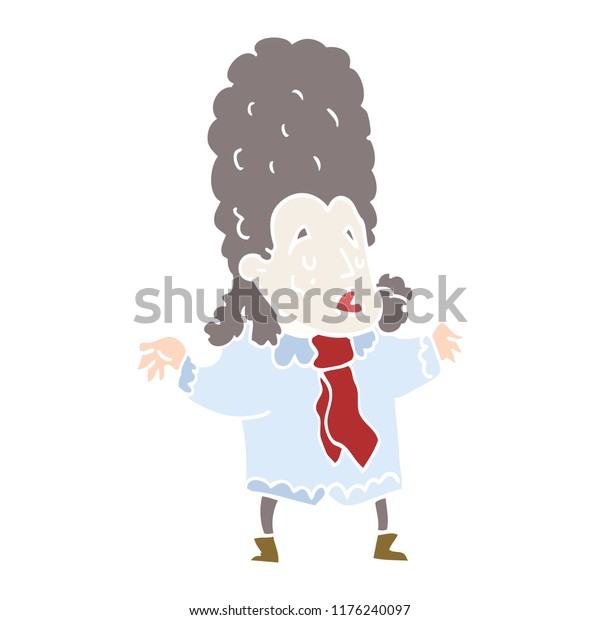 Cartoon Doodle Man Wig Stock Vector (Royalty Free) 1176240097 ...