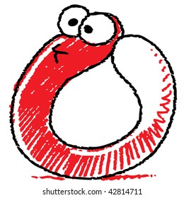 Cartoon Doodle Number Zero Stock Vector (Royalty Free) 42814711