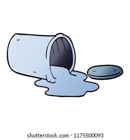 Cartoon Doodle Spilt Paint Stock Vector (Royalty Free) 1175500093 ...