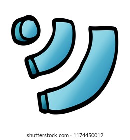 Cartoon Doodle Wi Fi Stock Vector (Royalty Free) 1174450012 | Shutterstock