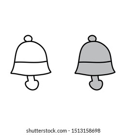 Cartoon Drawing Bell Stock Vector (Royalty Free) 1513158698 | Shutterstock