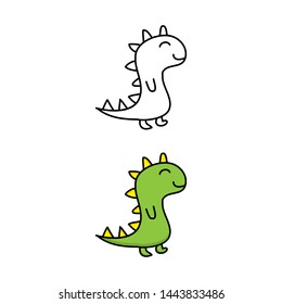 Baby Brother Saurus Inspirational Quote Card Stock Vector (Royalty Free ...