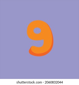 Cartoon Drawings Include Numbers One Ten Stock Vector (Royalty Free ...