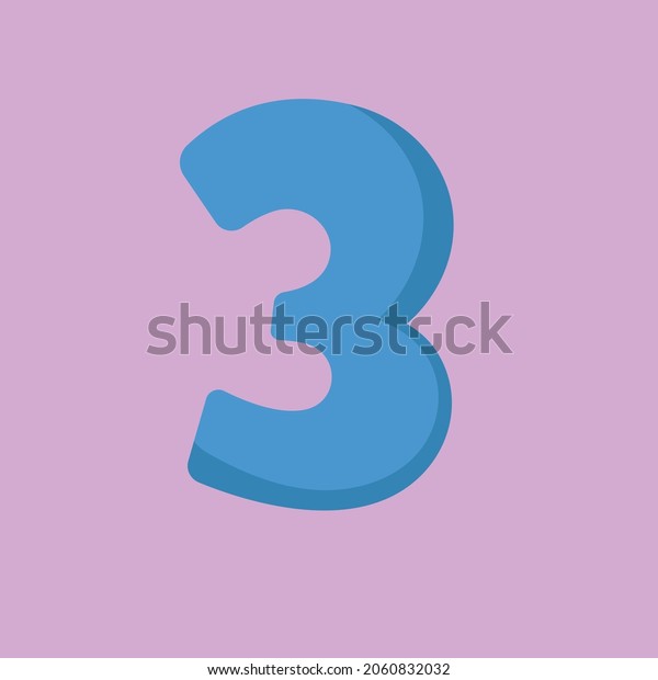 Cartoon Drawings Include Numbers One Ten Stock Vector (Royalty Free ...