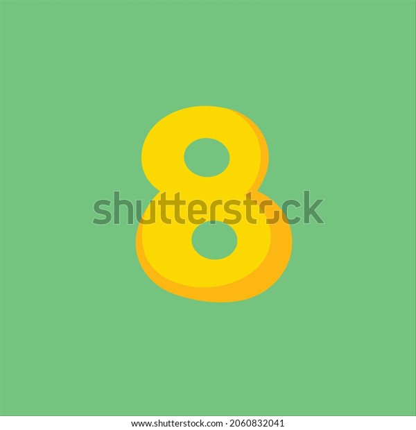 Cartoon Drawings Include Numbers One Ten Stock Vector (Royalty Free ...
