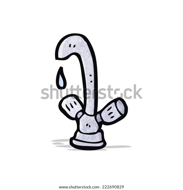 Cartoon Dripping Faucet Stock Vector (Royalty Free) 222690829