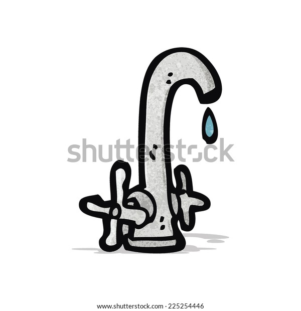 Cartoon Dripping Faucet Stock Vector (Royalty Free) 225254446 ...
