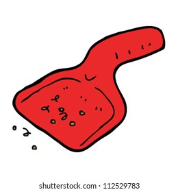 Cartoon Dust Pan Stock Illustration 113755690