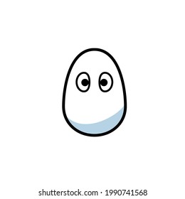 Cartoon Egg Icon Clipart Image Isolated Stock Vector (Royalty Free ...