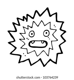 Cartoon Explosion Character Stock Vector (Royalty Free) 112625837 ...
