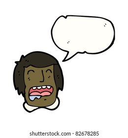 Cartoon Drooling Mans Face: เวกเตอร์สต็อก (ปลอดค่าลิขสิทธิ์) 84241927 ...