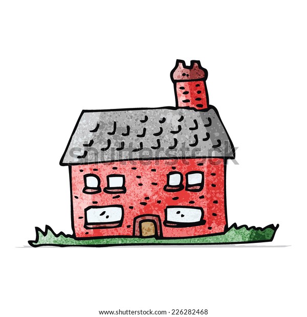 Cartoon Farmhouse Stock Vector (Royalty Free) 226282468