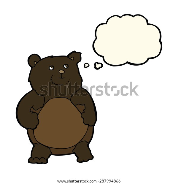 Cartoon Fat Bear Stock Vector (Royalty Free) 287994866 | Shutterstock