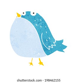 Cartoon Fat Bird Stock Vector (Royalty Free) 198462155 | Shutterstock