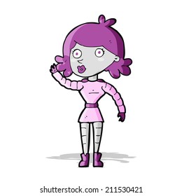 Cartoon Female Robot Stock Vector (Royalty Free) 211530421 | Shutterstock