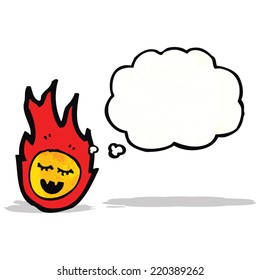 Cartoon Fireball Stock Vector (Royalty Free) 220389262 | Shutterstock
