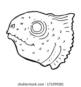 Cartoon Fish Head Stock Vector (Royalty Free) 171399581 | Shutterstock