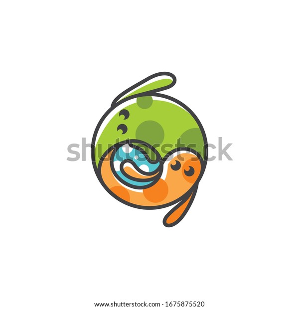 Cartoon Fish Logo Icon Vector Stock Vector (Royalty Free) 1675875520 ...