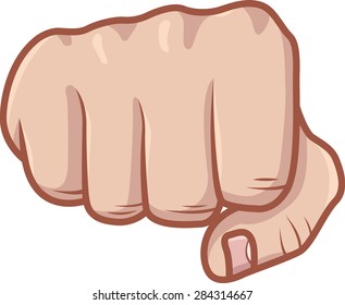 Cartoon Fist Stock Vector (Royalty Free) 284314667 | Shutterstock