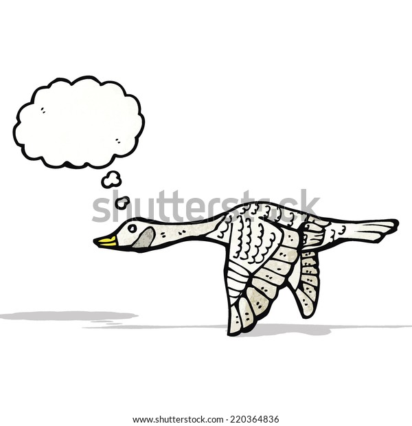 Cartoon Flying Goose Stock Vector (Royalty Free) 220364836 | Shutterstock